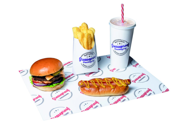 Express Branded Food Wraps - Printed Greaseproof Paper | Greaseproof ...